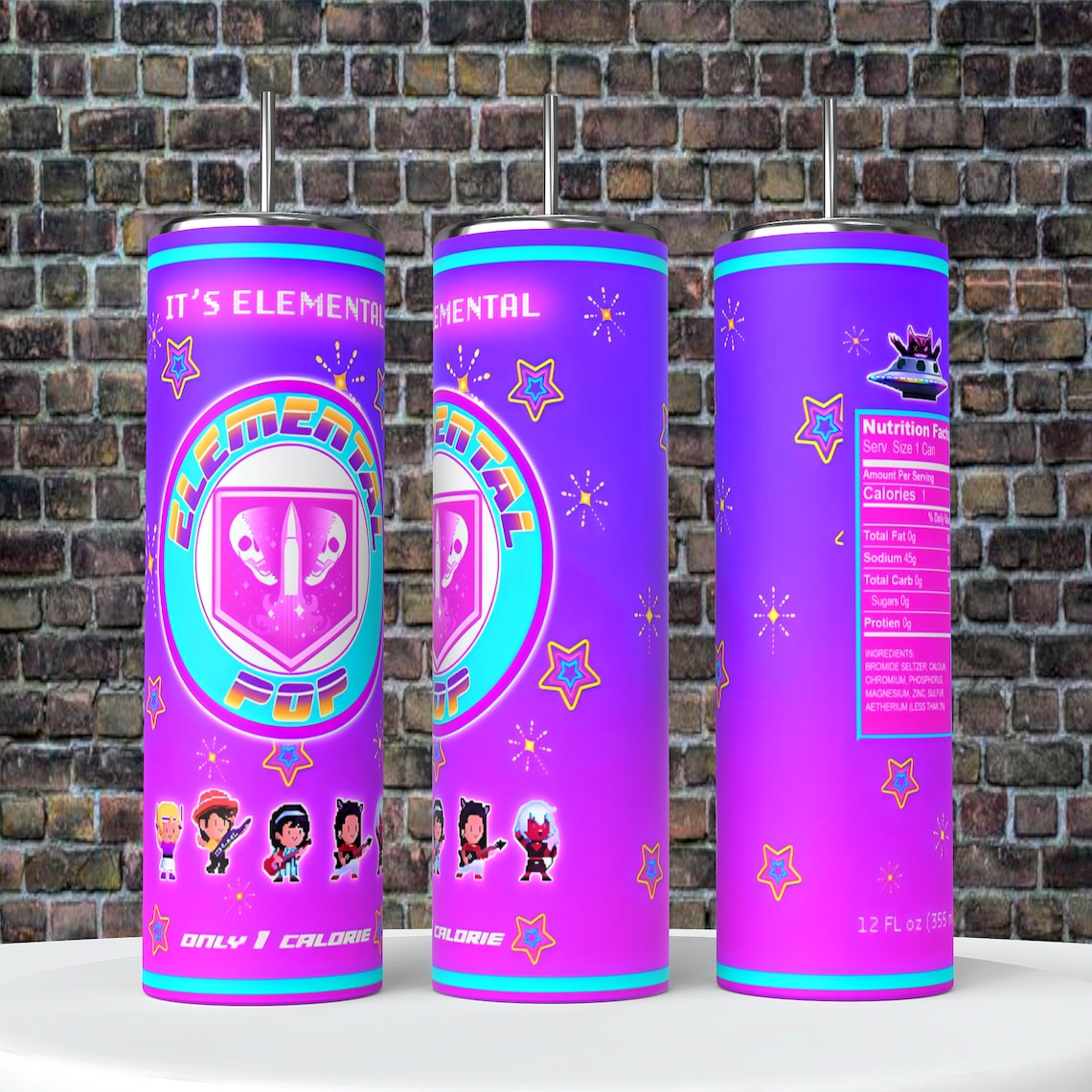 Elemental Cod Perk Tumbler Design Png - Etsy