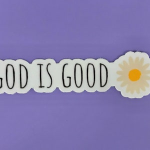 Hand Made God is Good Sticker - Etsy