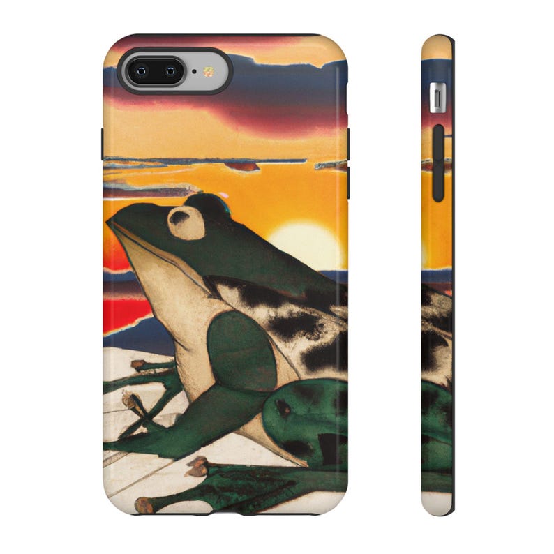 Tough Cases With Japanese Ukiyo Art, Frog Figure, Phone Cases, Custom ...