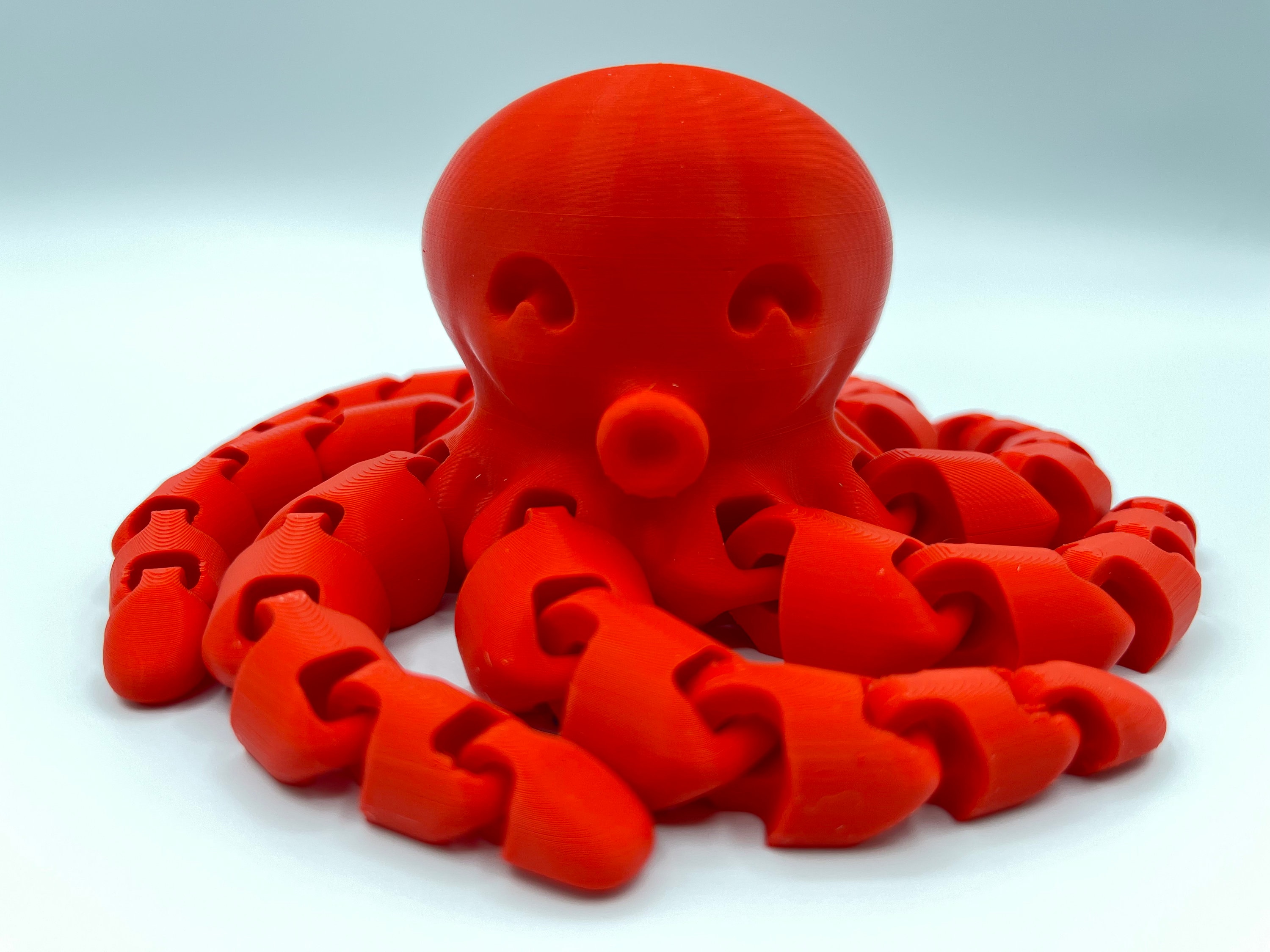 3D Printed Articulating Octopus - Many Colors Available by Request - Etsy