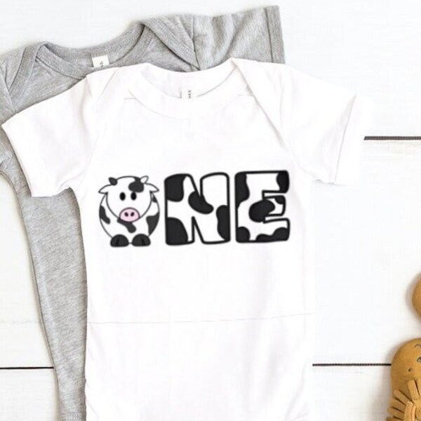 One Cow Print - Etsy