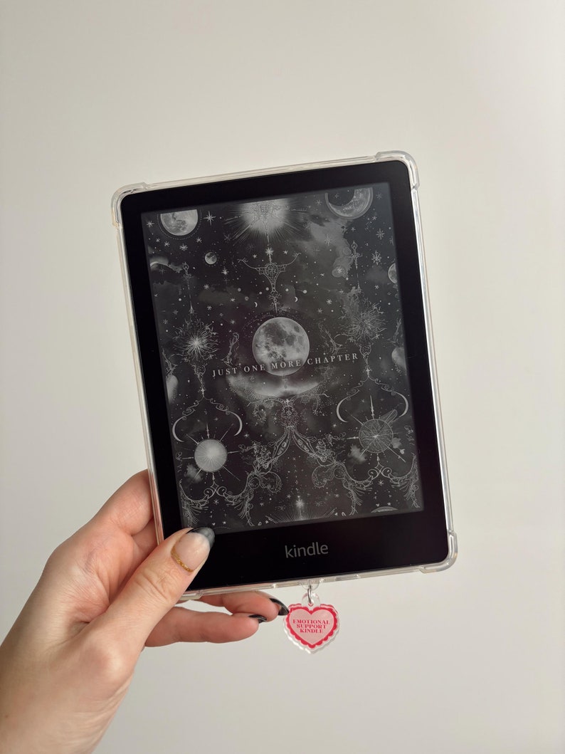 Just One More Chapter Celestial Kindle Lock Screen | Kindle Paperwhite ...
