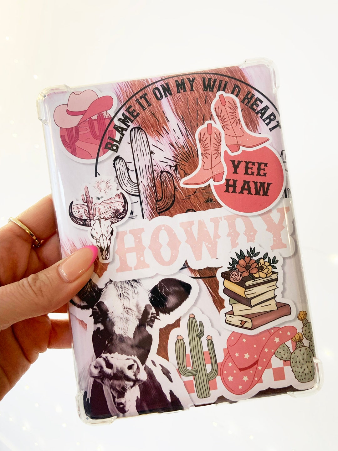 WESTERN Kindle Insert for Clear Case -PRINTABLE - Paperwhite, Basic ...