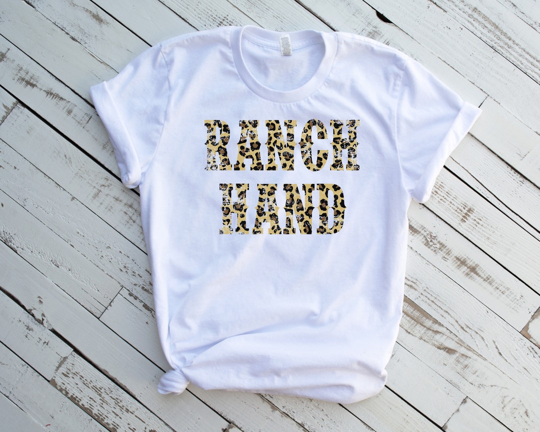 Ranch Hand PNG, Leopard Ranch Hand PNG, Digital Download - Etsy