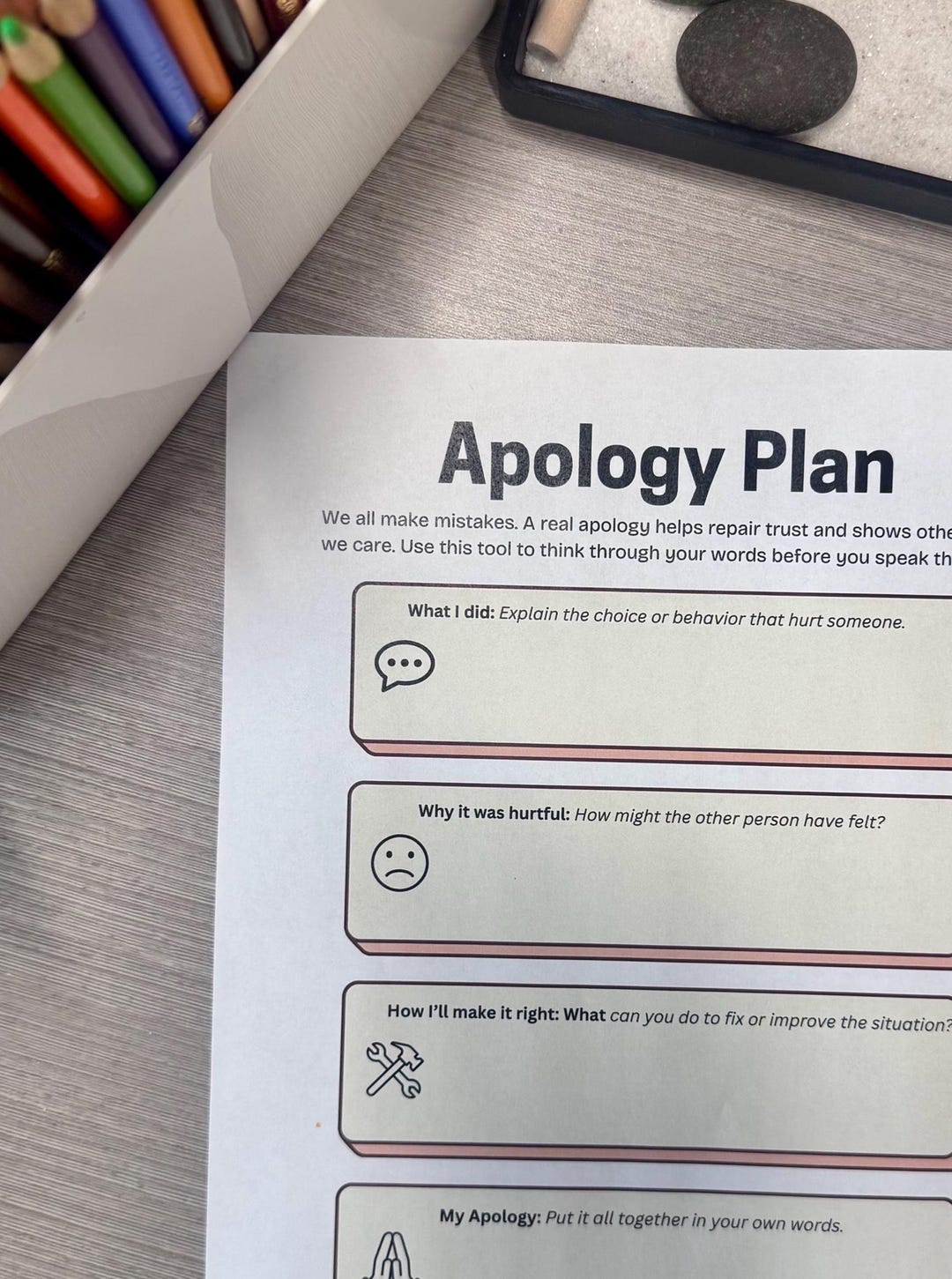 School Counseling Intervention Handouts - Etsy