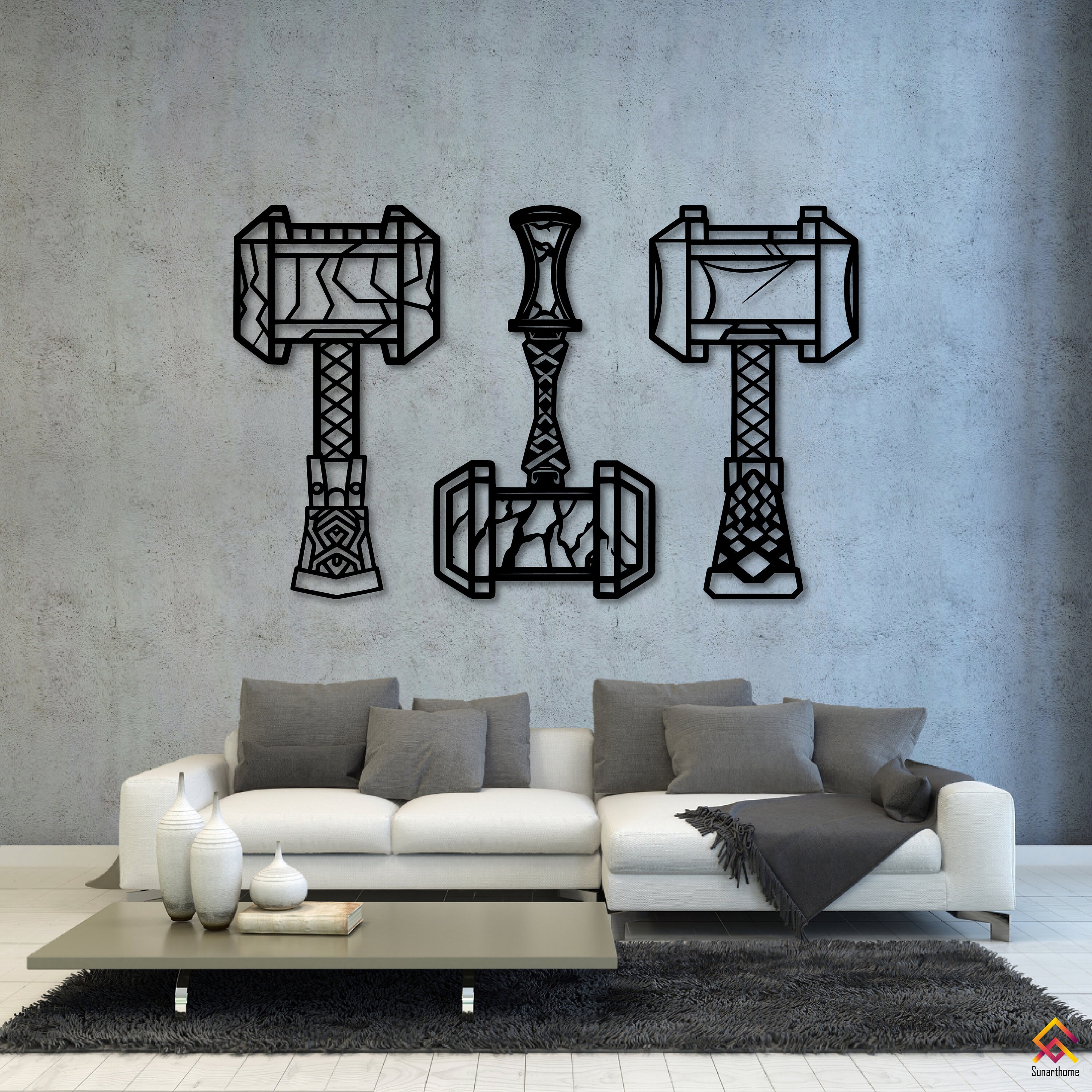 Thor Svg Thor Hammer Svg Mjölnir SVG Nordic God Svg Hammer Clipart ...