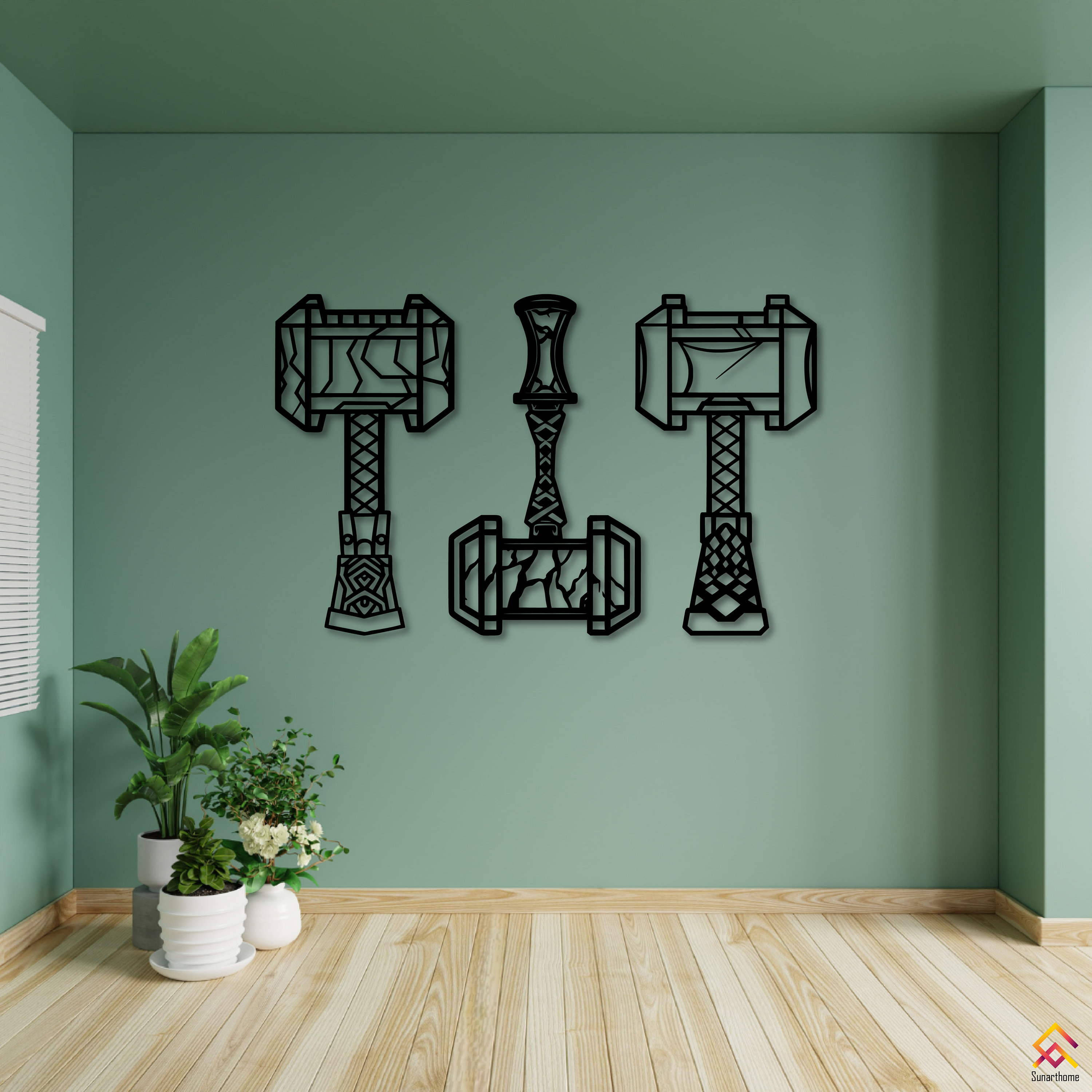 Thor Svg Thor Hammer Svg Mjölnir SVG Nordic God Svg Hammer Clipart ...