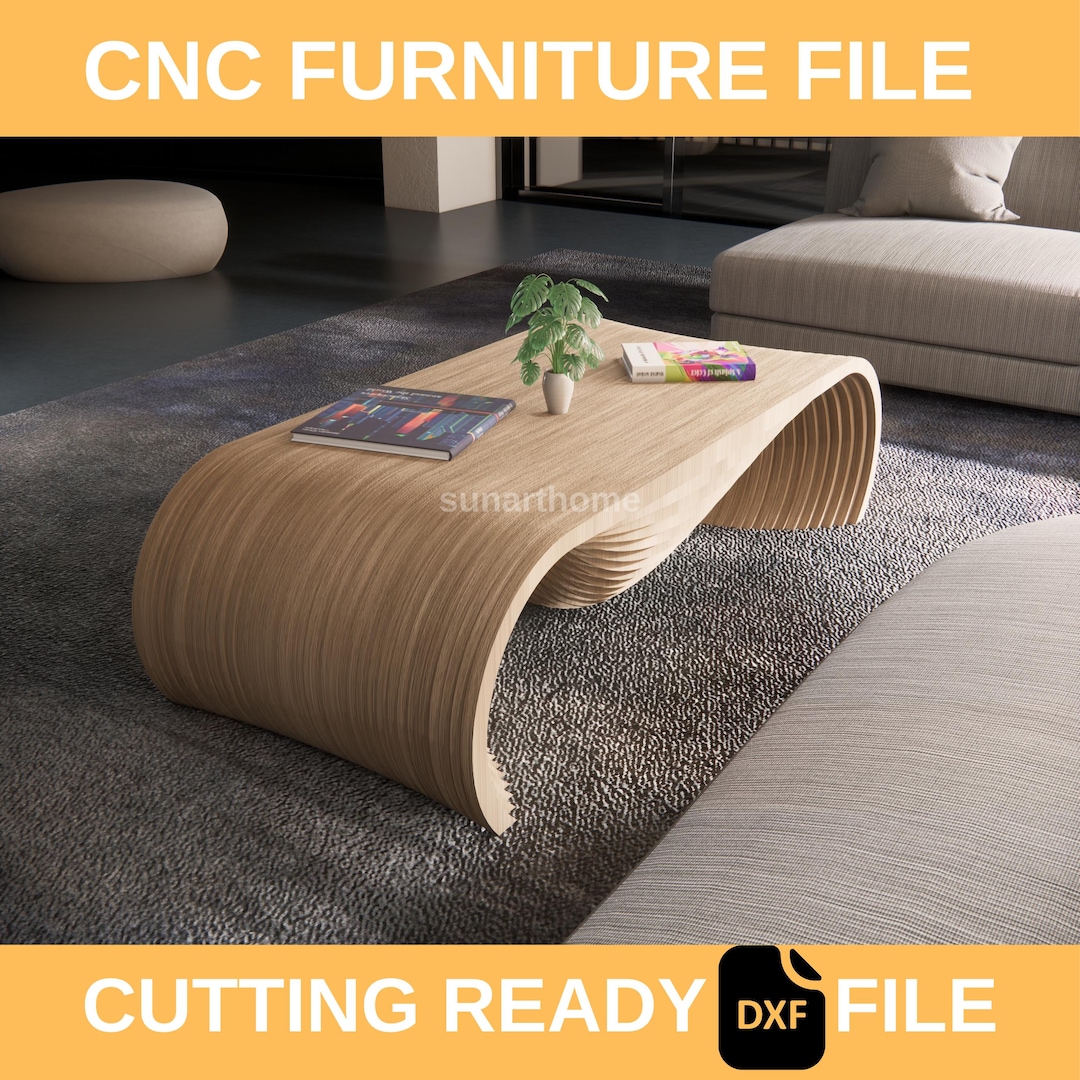 Parametric Coffee Table, Living Room Coffee Table, Coffee Table Wood ...