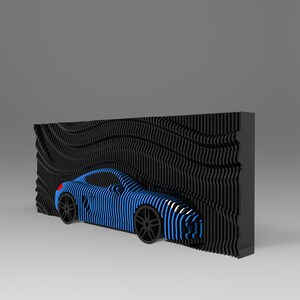 Parametric Design With Car Model, Parametric Wavy Wooden, Parametric ...