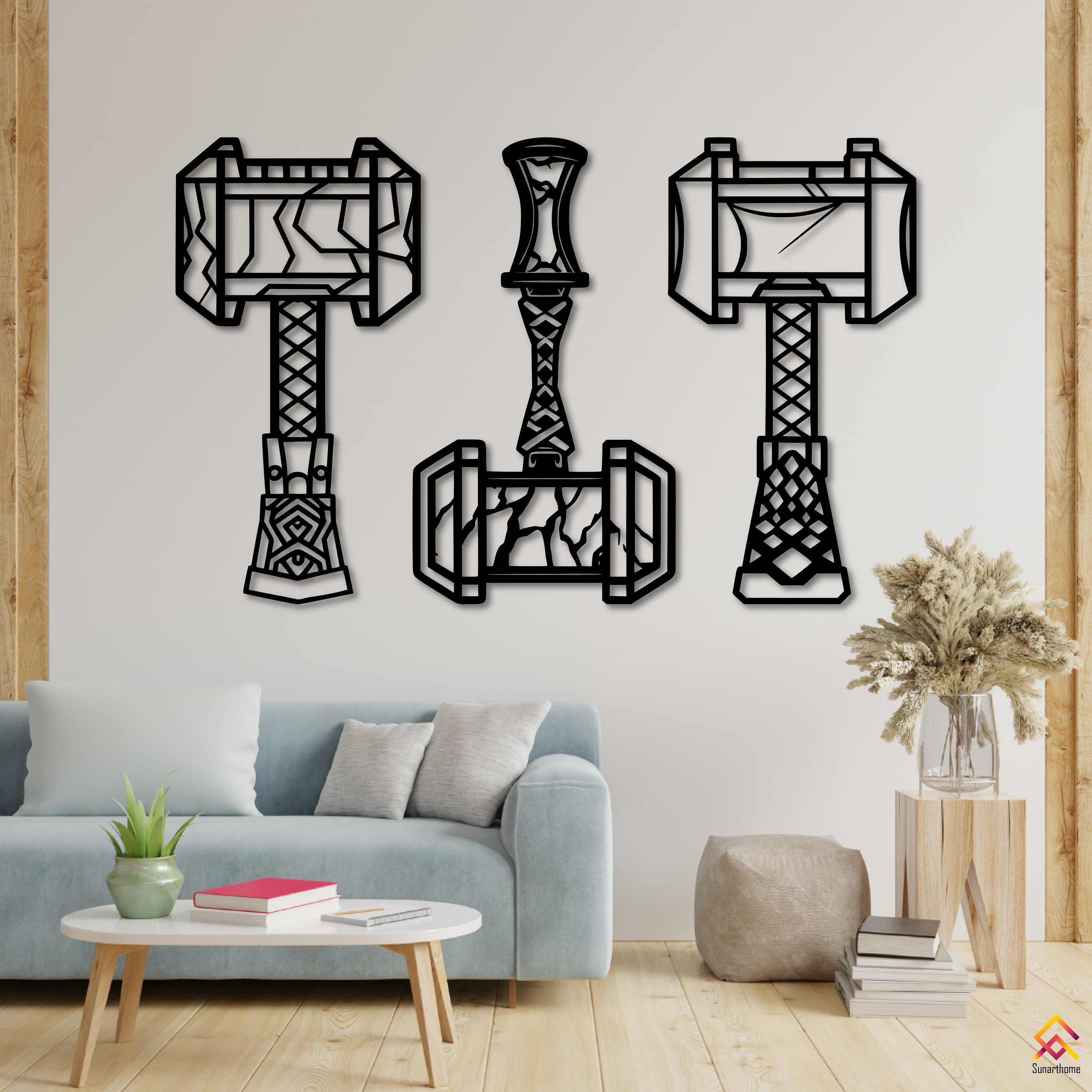 Thor Svg Thor Hammer Svg Mjölnir SVG Nordic God Svg Hammer Clipart ...