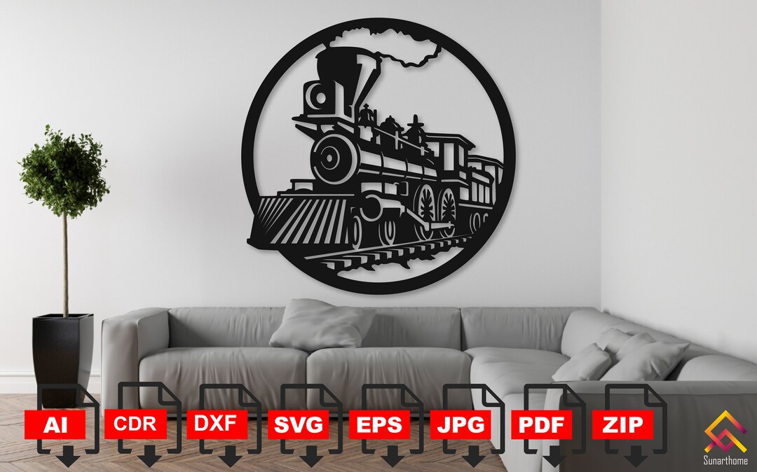 Nostalgic Steam Train SVG File Train Svg Cut File for Cricut - Etsy ...