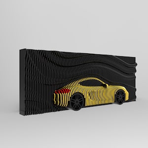 Parametric Design With Car Model, Parametric Wavy Wooden, Parametric ...