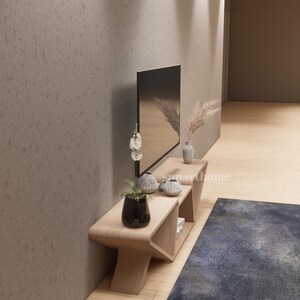 Parametric TV Unit, Modern Wooden TV Console, TV Units for Living Room ...