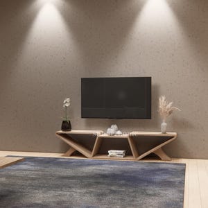 Parametric TV Unit, Modern Wooden TV Console, TV Units for Living Room ...