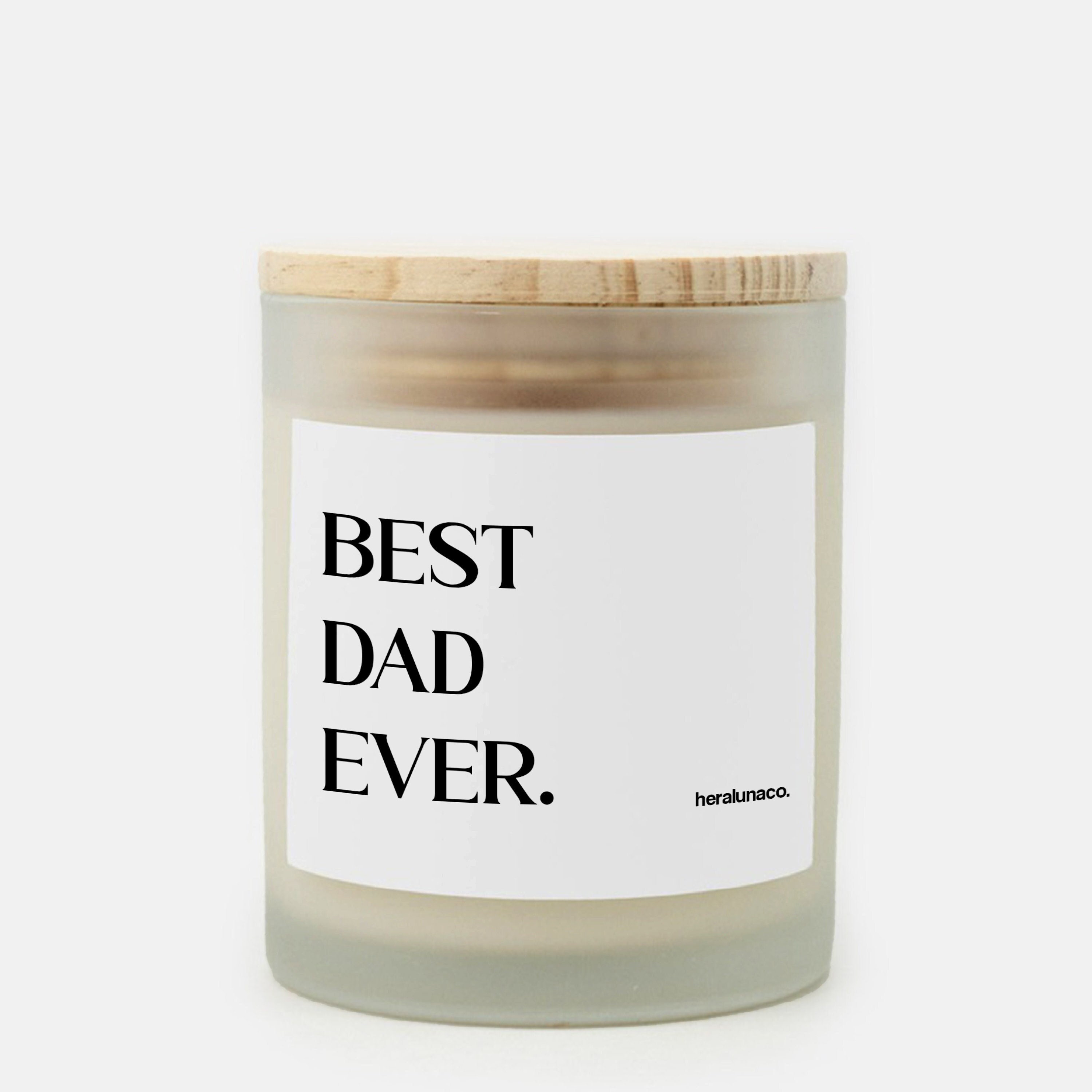 Father's Day BEST DAD EVER Gift for Dad, Funny Candle Gifts for Him ...