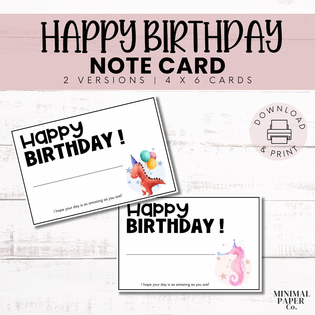 Happy Birthday Card for Students, Classroom Birthday, Student Birthday ...
