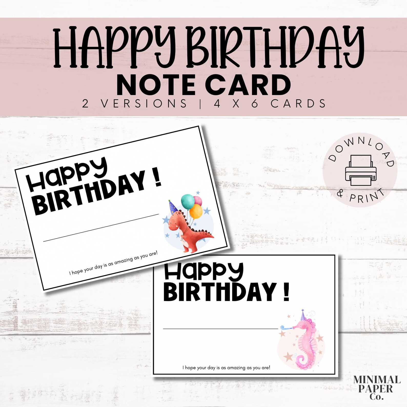 Happy Birthday Card for Students, Classroom Birthday, Student Birthday ...