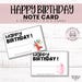 Happy Birthday Card for Students, Classroom Birthday, Student Birthday ...