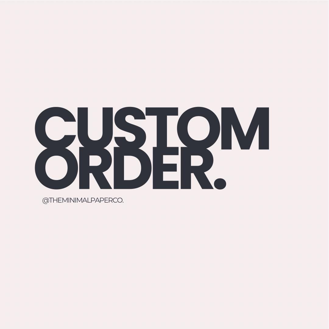 Custom Order, Digital Download Custom Request - Etsy