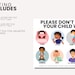 Childcare Sick Posters | Printable Childcare Signs for Parent Board - Etsy