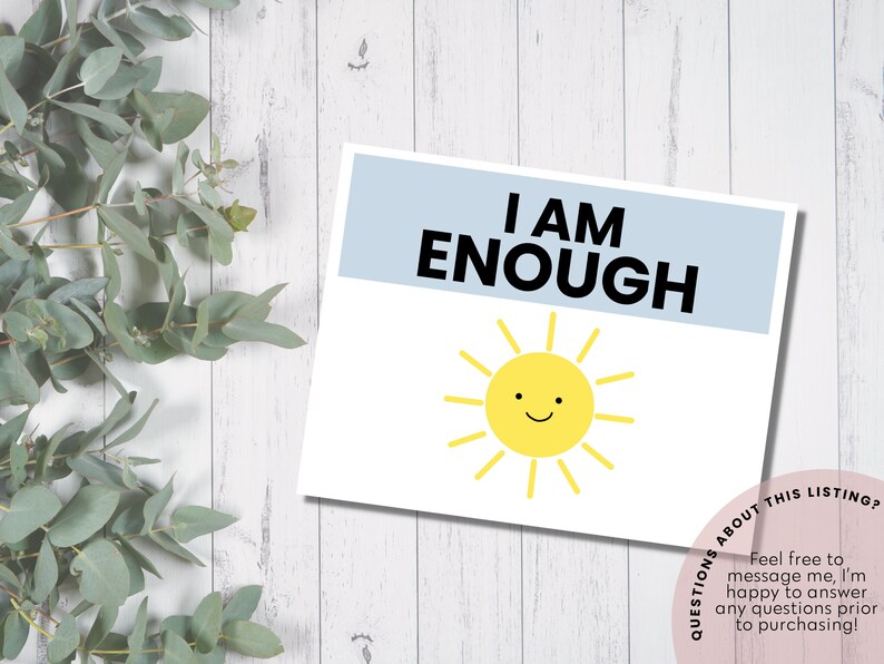 Affirmation Mirror, Motivational Wall Decor, Daycare Classroom Sign ...