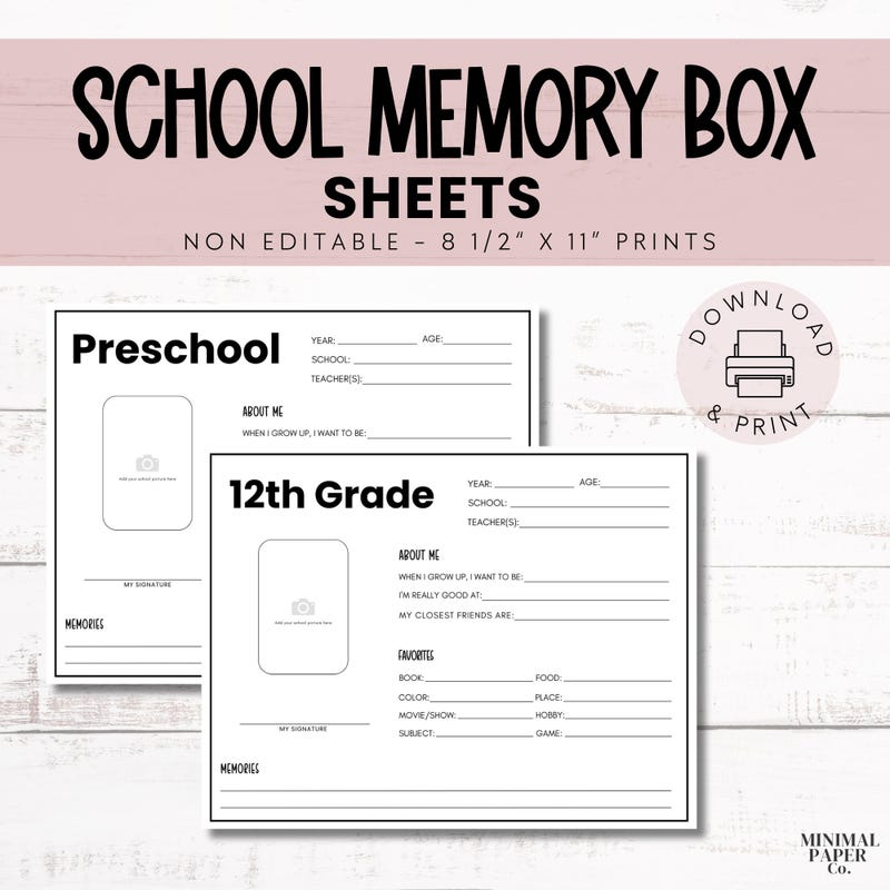 Memory Box - Etsy