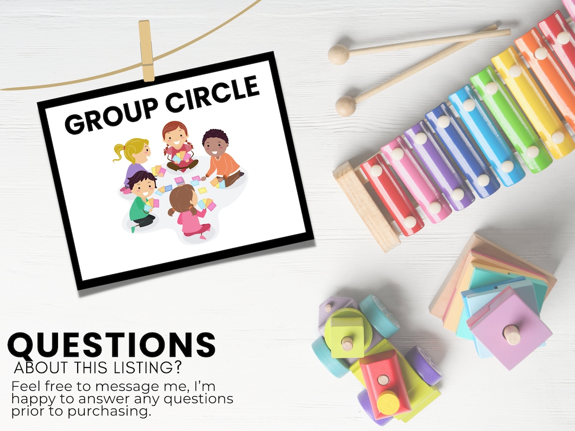 Simple Minimalistic Daycare and Childcare Center Signs | Classroom ...