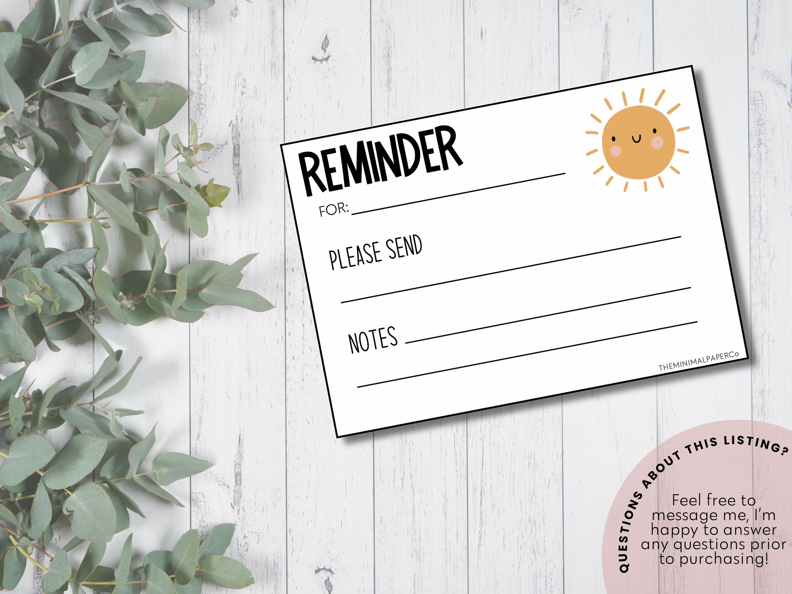 Fillable Daycare Note, Teacher Mail, Note Home, Printable Note Card ...