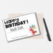 Happy Birthday Card for Students, Classroom Birthday, Student Birthday ...