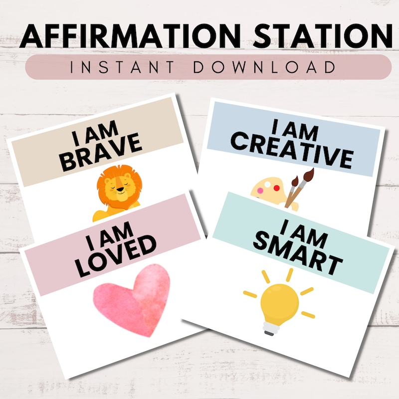 Affirmation Sign - Etsy