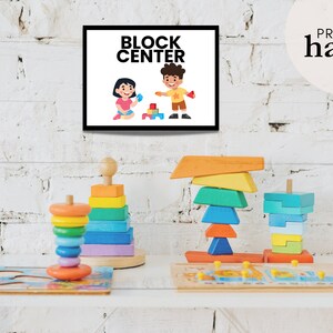 Simple Minimalistic Daycare and Childcare Center Signs | Classroom ...