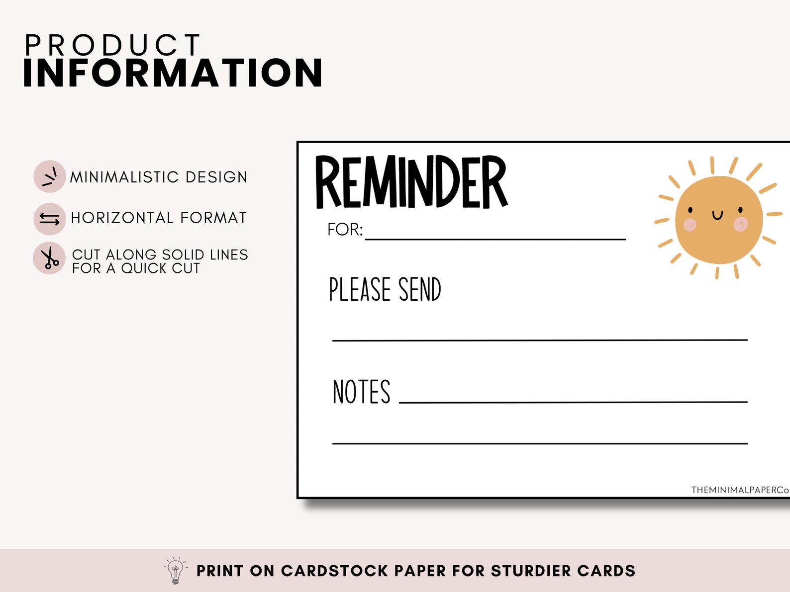 Fillable Daycare Note, Teacher Mail, Note Home, Printable Note Card ...