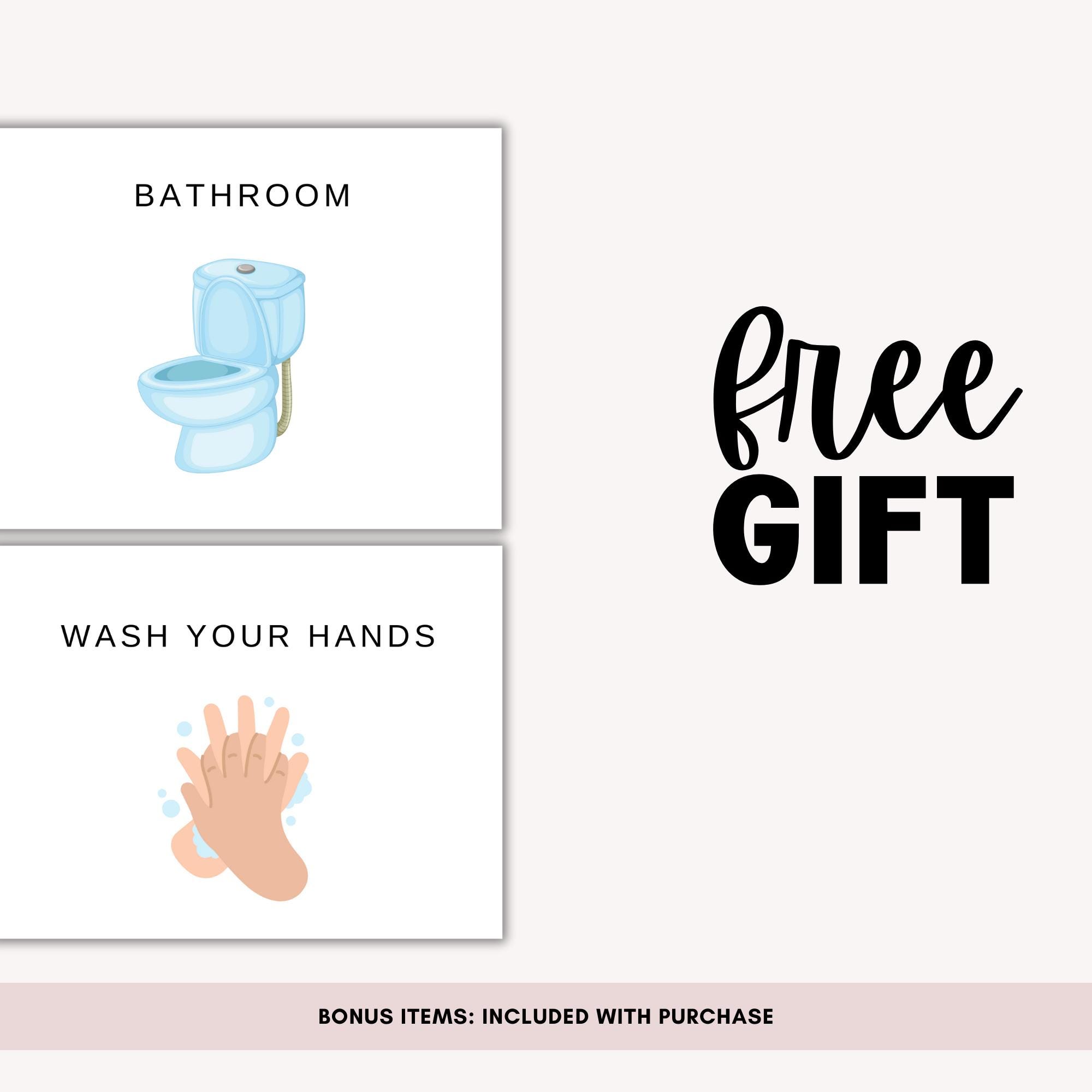 Daycare and Childcare Center Signs, Classroom Center Signs, Printable ...