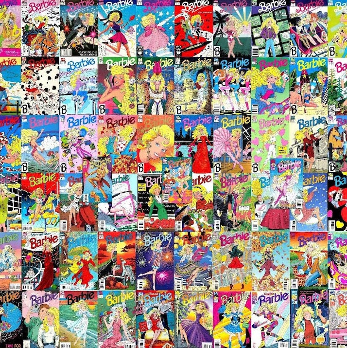 Barbie Comics Collection digital 1962-2017 Bonus Books - Etsy