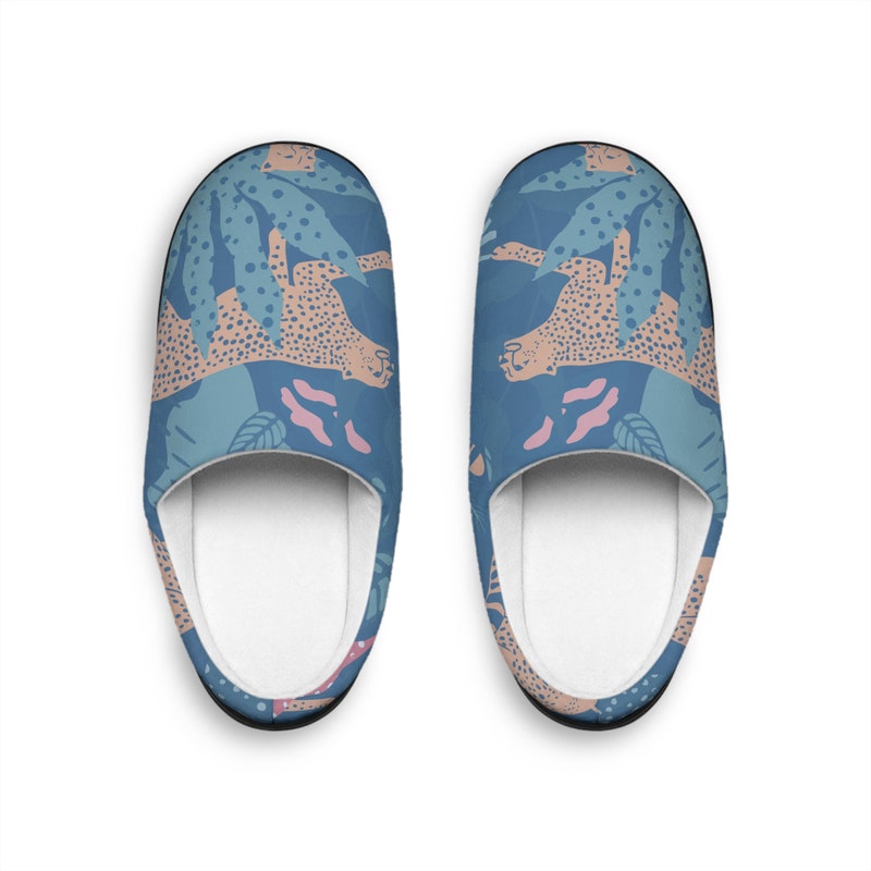 Cheetah Slippers - Etsy