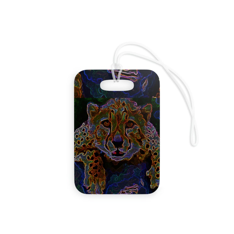 Cheetah Spirit Luggage Tags | Cheetah Travel | Identify | Cheetah Tech ...