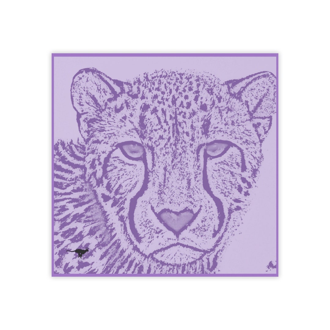 Notepad Post-it® Notes, Animal Print, a Cheetah, Memo, Initial, Cheetah ...