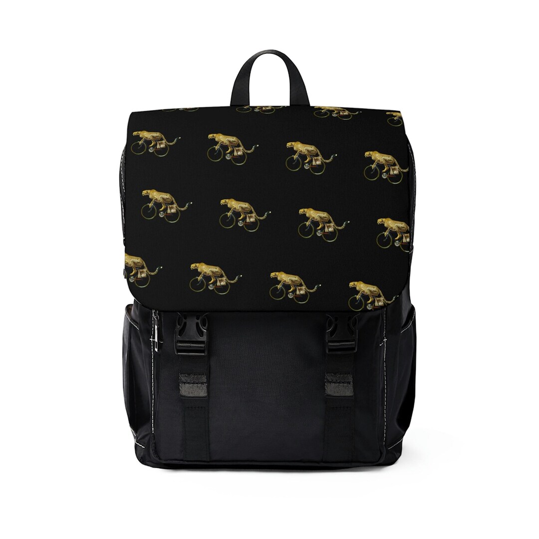 Cheetah Spirit Shoulder Backpack for School Travel Shopping Work ...