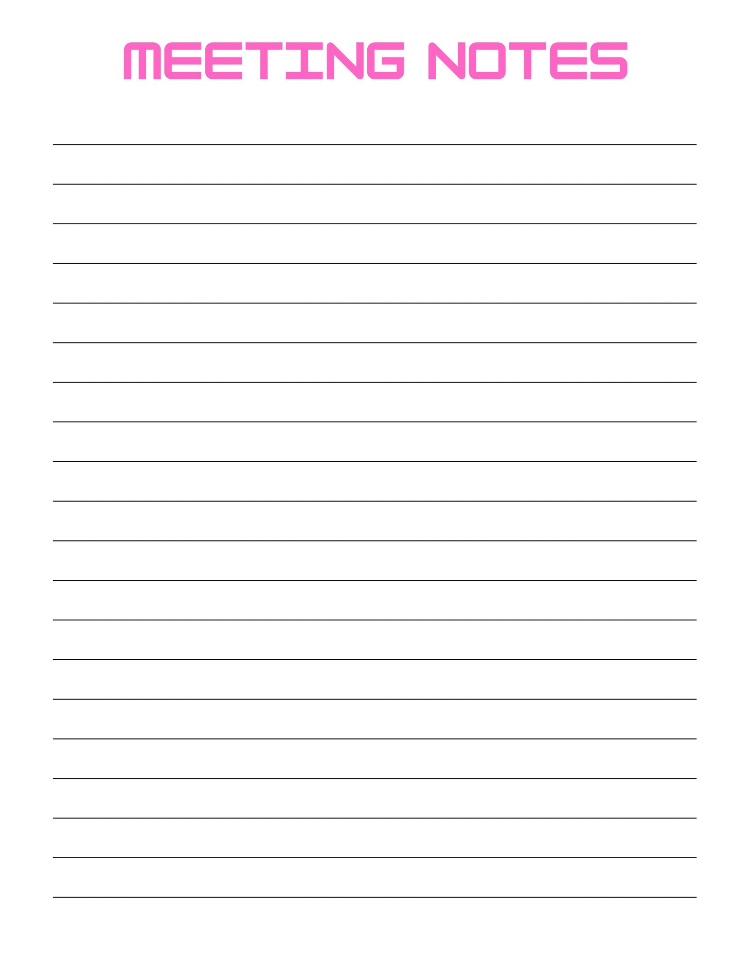 Pink Work Log Printable Work Goodnotes Template Digital Download ...