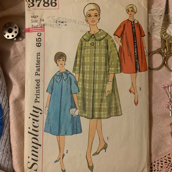 Swing Coat Pattern - Etsy