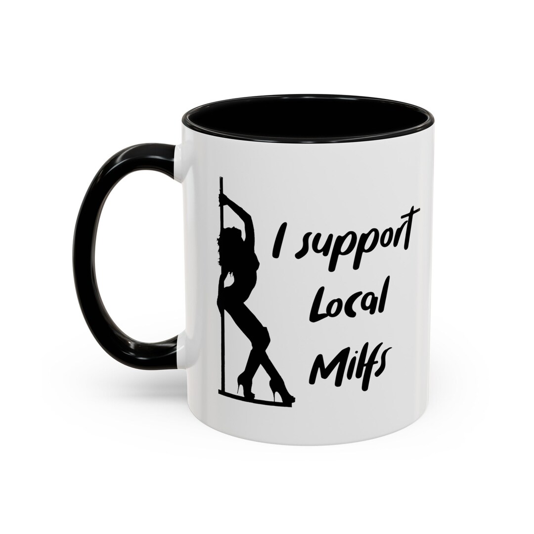 I Support Local Milfs Sexy Exotic Pole Dancer Show Girl Black ...