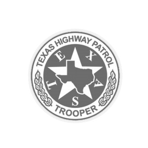 Police Stickers Texas State Troopers Department of Public Safety ...