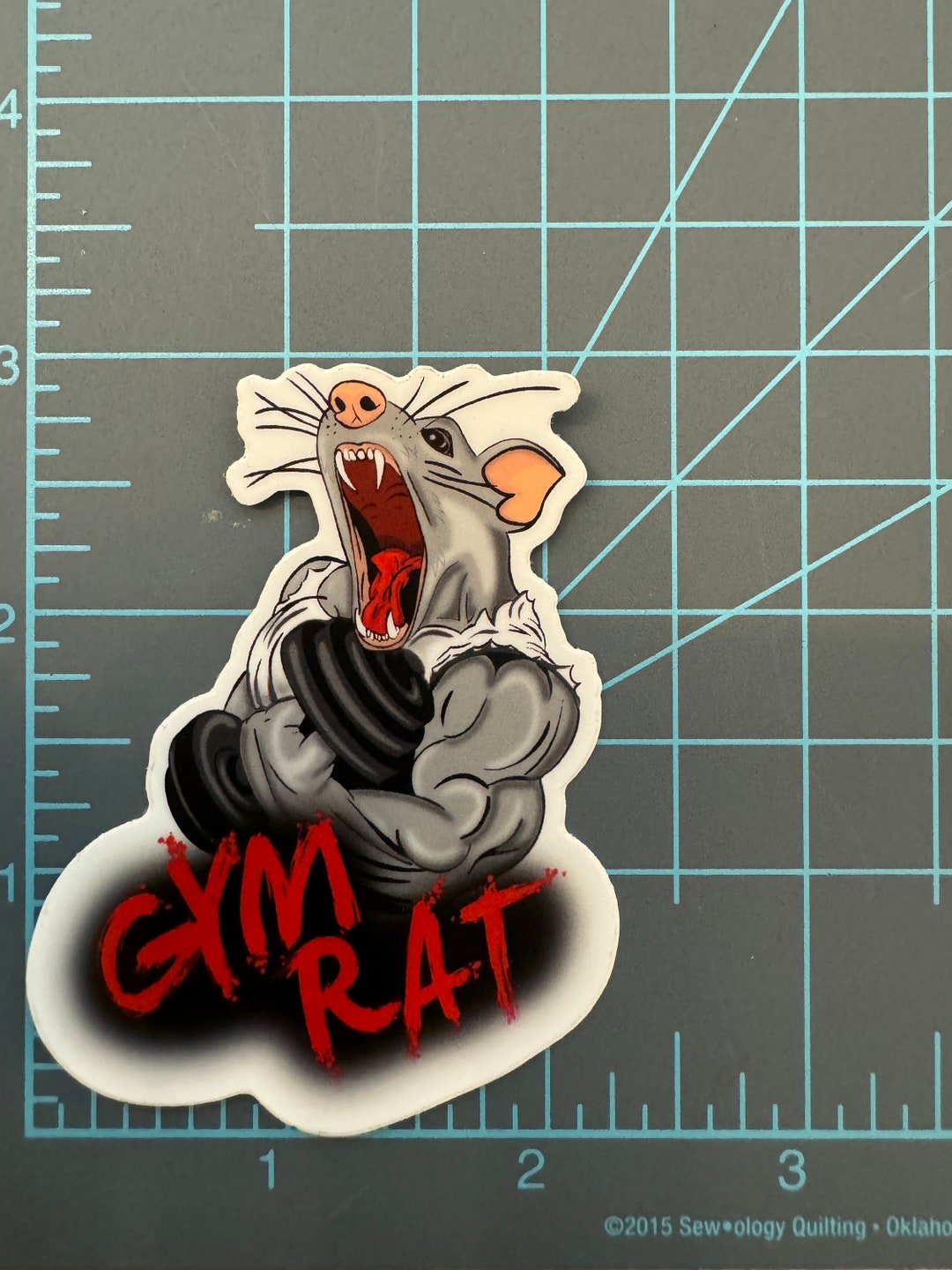 3 Vinyl Gym Rat Firefighter Workout Motivational Sticker - Etsy