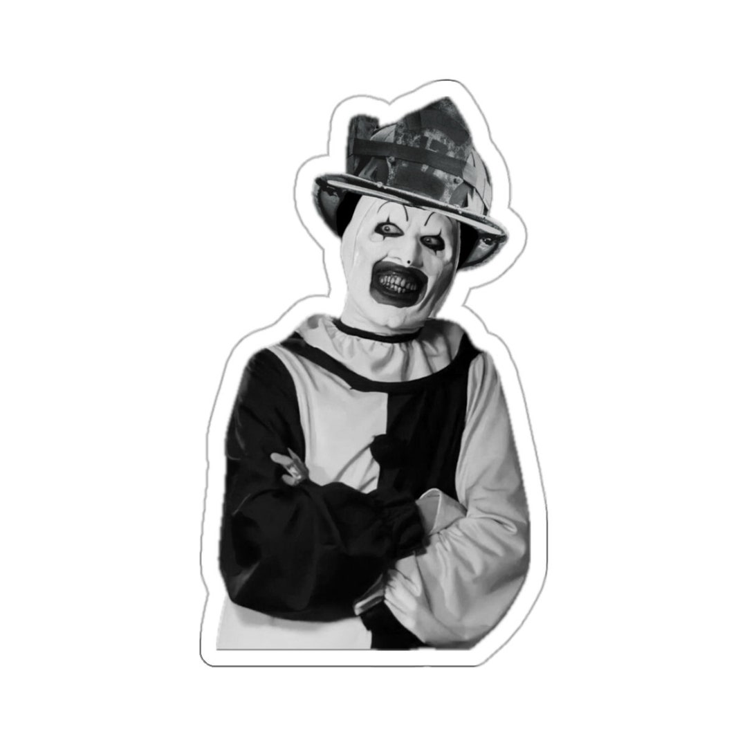 Firefighter Stickers Terrifier Horror Scary Movie Clown Fireman ...