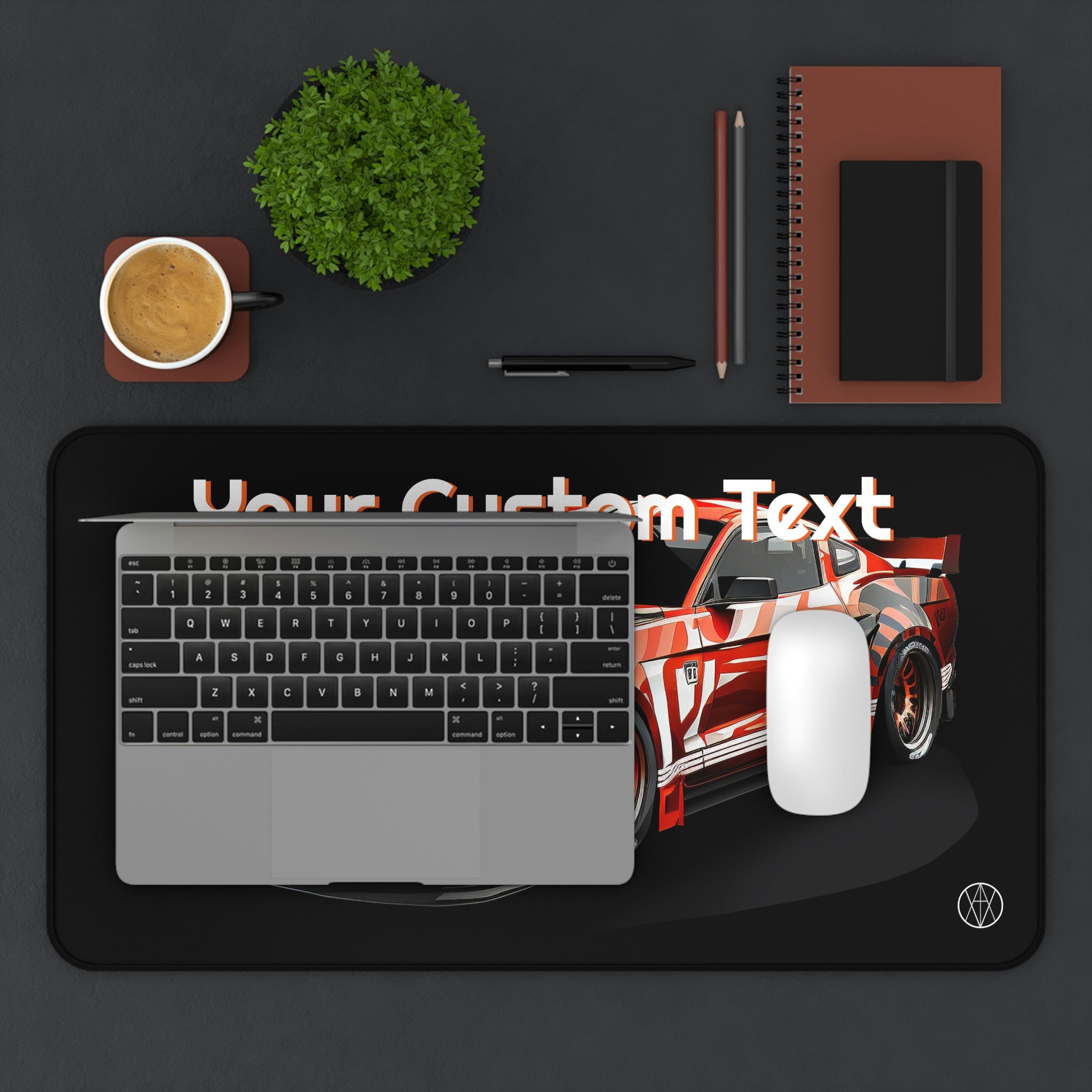 Custom Original Modern Muscle Car Desk Mat Shelby Desk Mat - Etsy