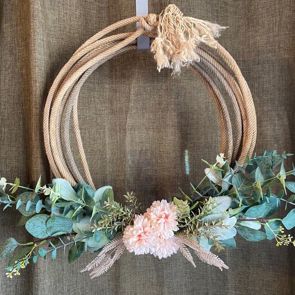 Lariat Rope Wreath - Etsy