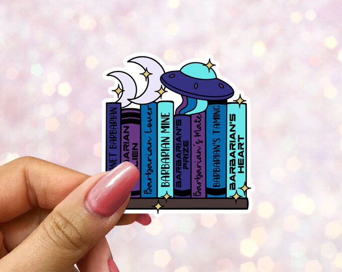 Alien Romance Era Bookish Glitter Sticker - Etsy