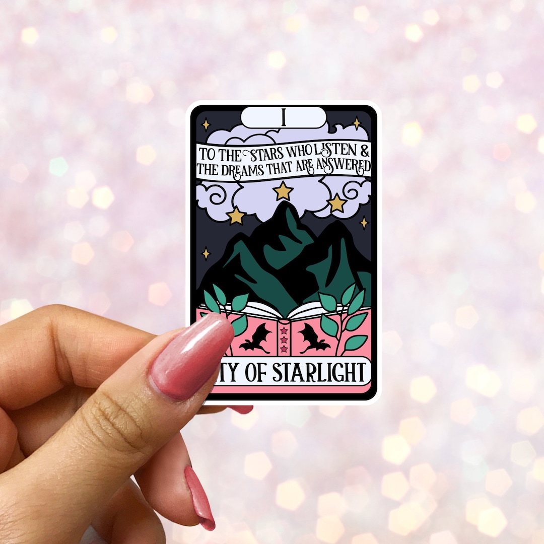 City of Starlight Sticker | Bookish Sticker | Book Lover Gift | Bookish ...
