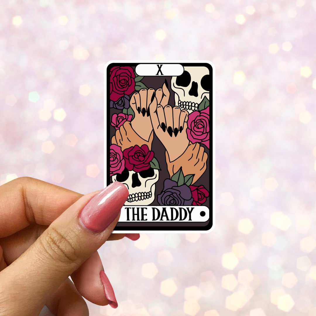 The Daddy Tarot Sticker | Bookish Sticker | Book Lover Gift | Bookish ...