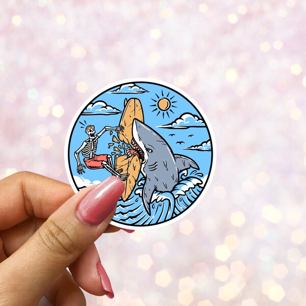 Surf Sticker - Etsy